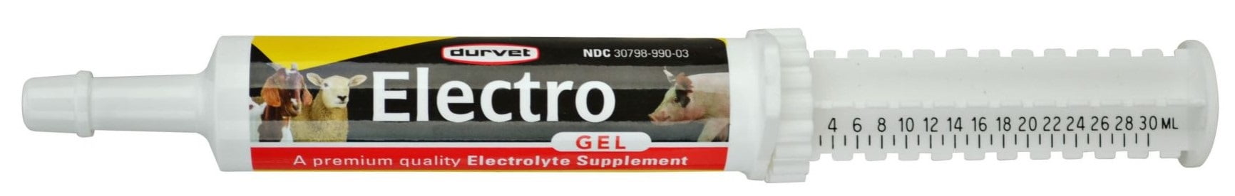 Durvet 51970 Electro Gel Livestock Electrolyte Supplement Goats Sheep ...