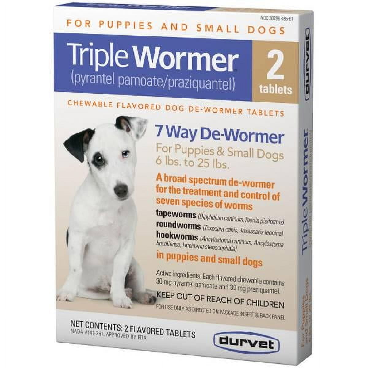 Durvet Durvet Triple Wormer 2-Pack Tab - Walmart.com