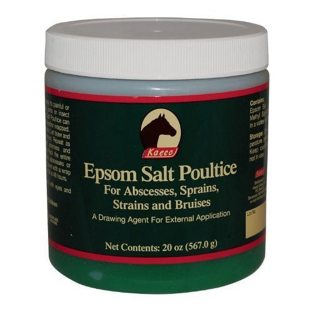 Durvet Epsom Salt Out Of Stock - KAECO Epsom Salt Poultice Horse Supplement, 20-fl Oz Tub Epsom ...