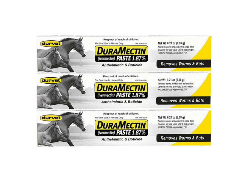 Durvet Horse Dewormer - Control of Large Strongyles, Small Strongyles ...
