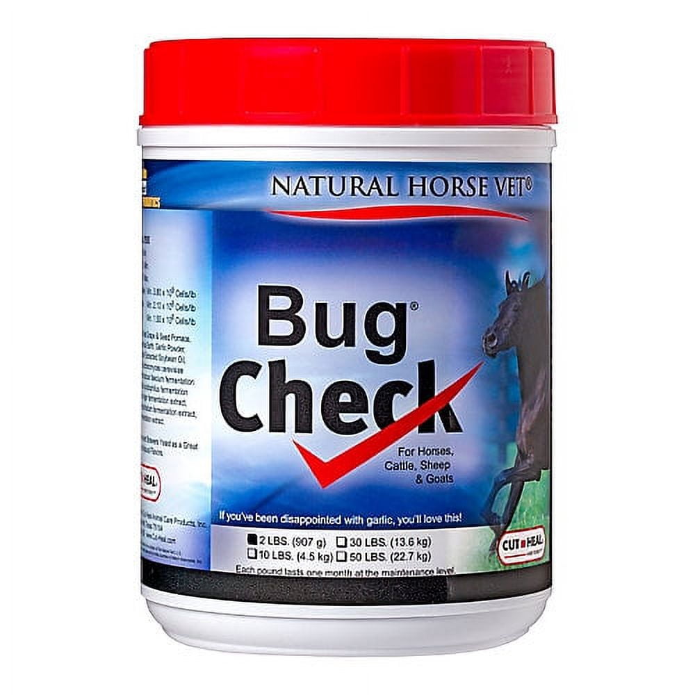 Natural Horse Vet Bug Check For Livestock - Walmart.com