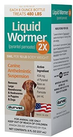 Durvet Liquid Wormer 2x Dog 8oz - Walmart.com