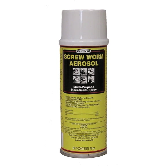 Durvet Screw Worm Aerosol 12 Ounces - 03-1113400 - Walmart.com