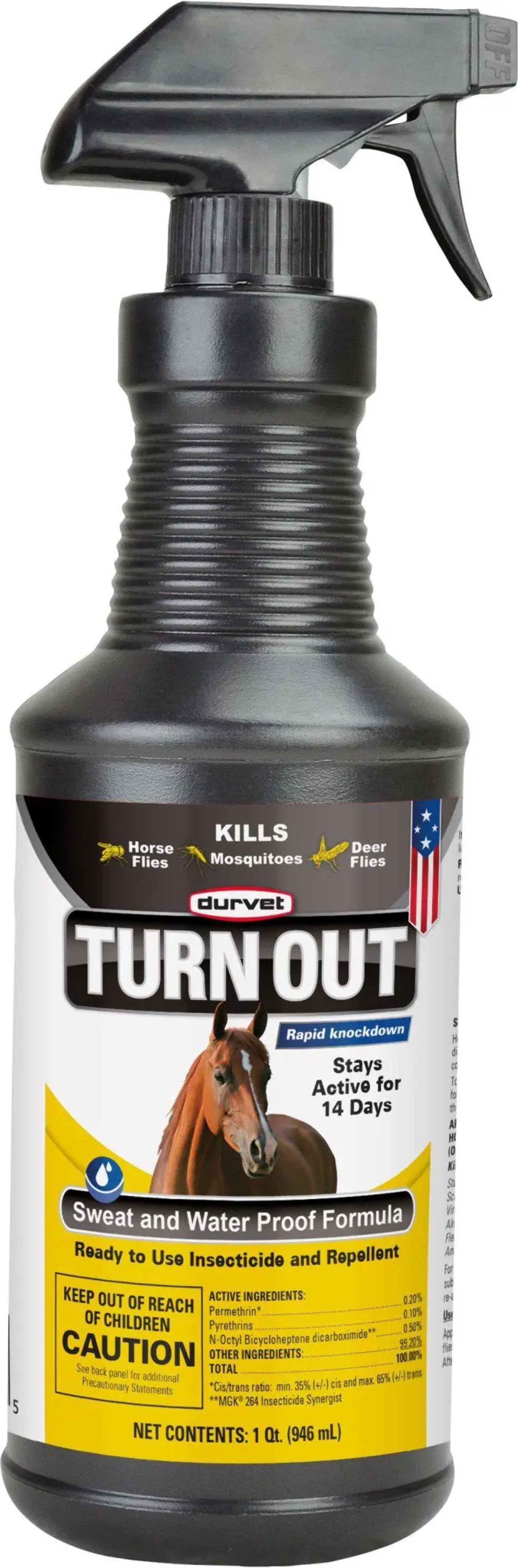 TURN OUT SWEAT & WATERPROOF FLY SPRAY - Walmart.com