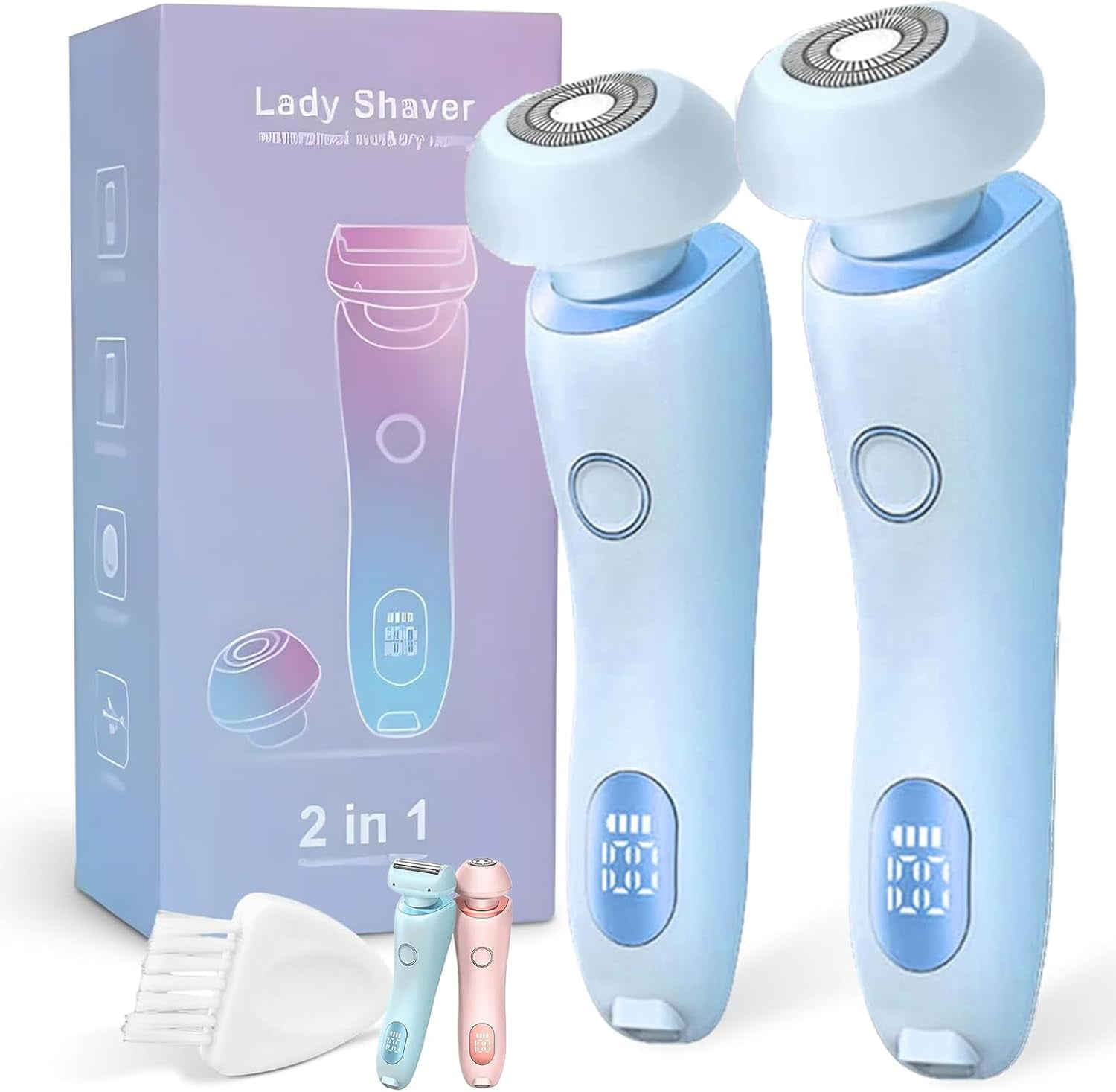 Dusk Collection Razor, Dusk Glide Pro 3.0 Razor for Women, 2 in 1 Electric Lady Shaver with ...