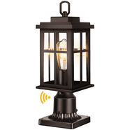 John Timberland Califa Vintage Mission Outdoor Post Light Bronze 21 1/2 ...