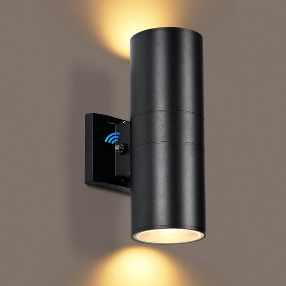 Dusk to Dawn Outdoor Wall Lights 4 Packs Modern Outdoor Porch Lights ...