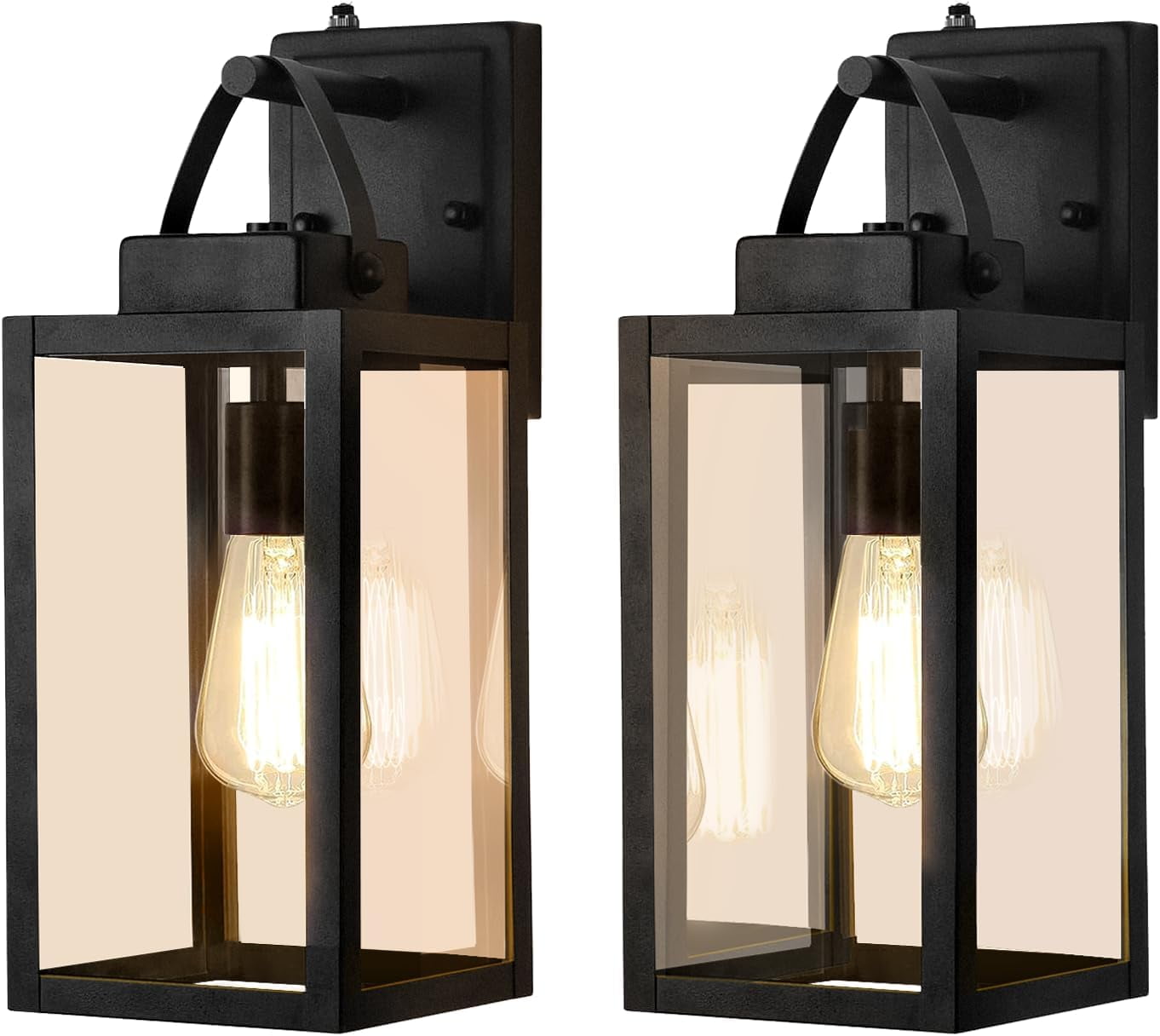 Dawn Sensor Outdoor Light Fixtures, 13 inches Porch Sconces Wall ...