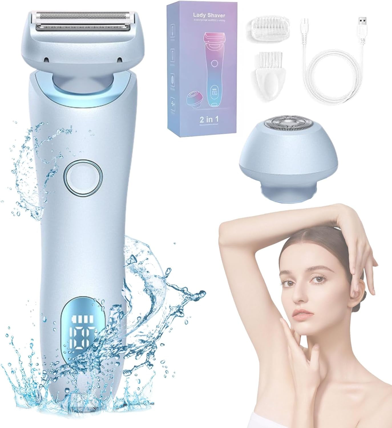 Dusk Razor for Women, Dusk Official Razor Premium, The Glide Pro 3.0 Razor, Duskofficial ...