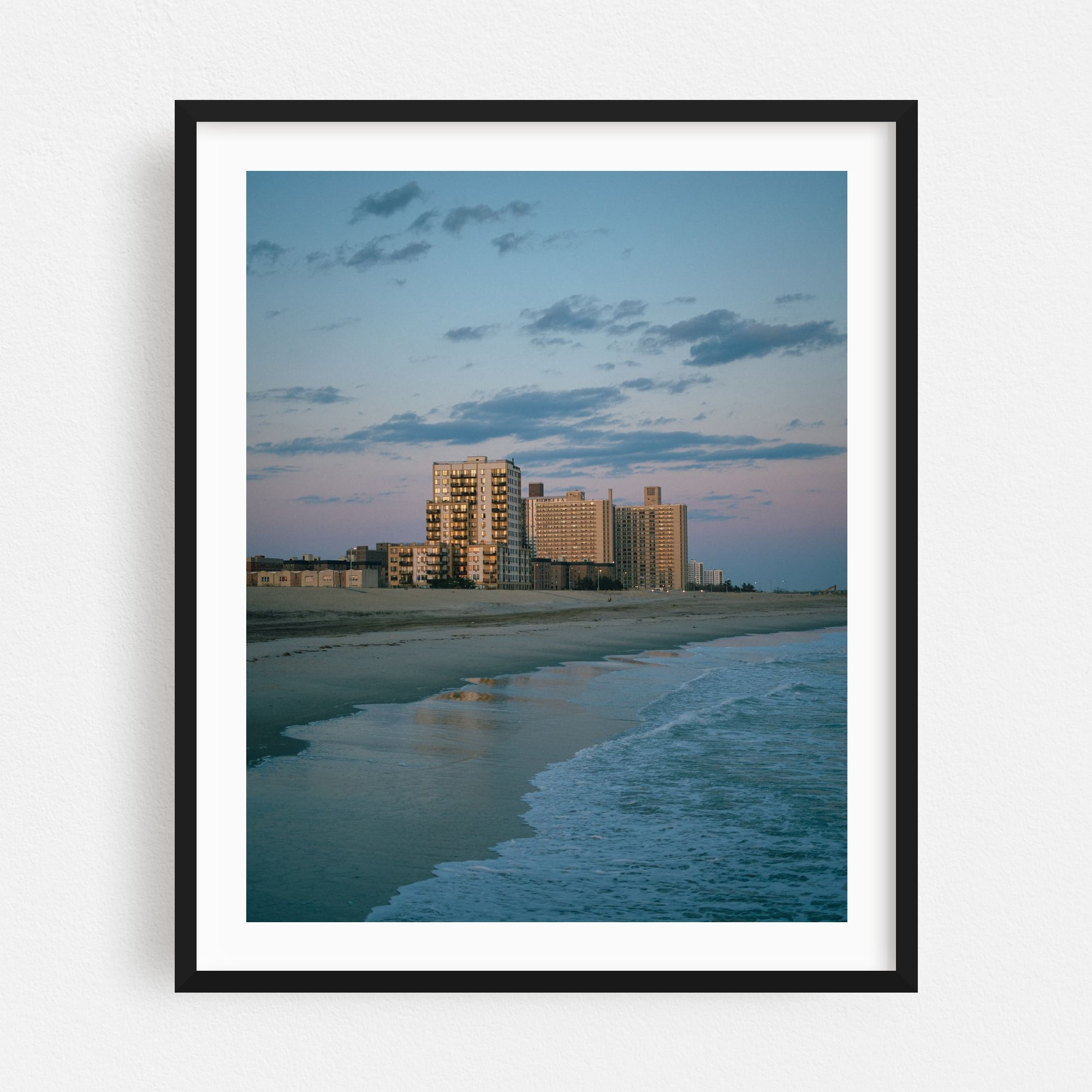 Dusk at Far Rockaway, Queens - Queens New York Photography Beach Coastal Ocean Sunset Skyline ...