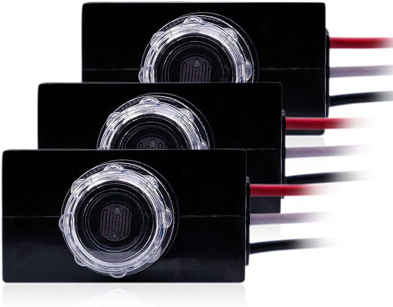 Dusk to Dawn Sensor Photoelectric Switch Wire-in photocell Sensor Post ...