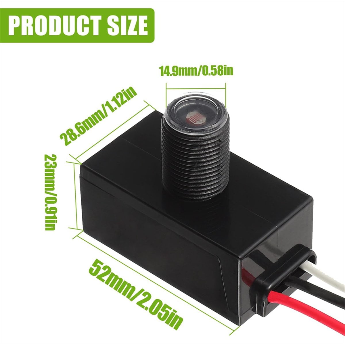 Dusk to Dawn Sensor for Outdoor Lighting Photoelectric Switch Photocell ...