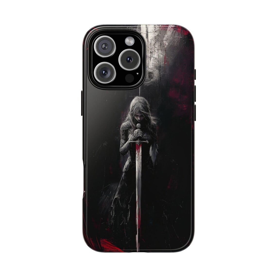 Duskblade Warrior Girl Sword Fighter Fantasy Art Phone Case with iPhone ...