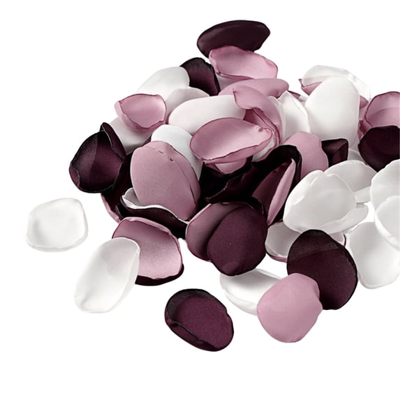 Dusknt 200 Pcs Artificial Rose Petals for Night Flower Girl Flower ...