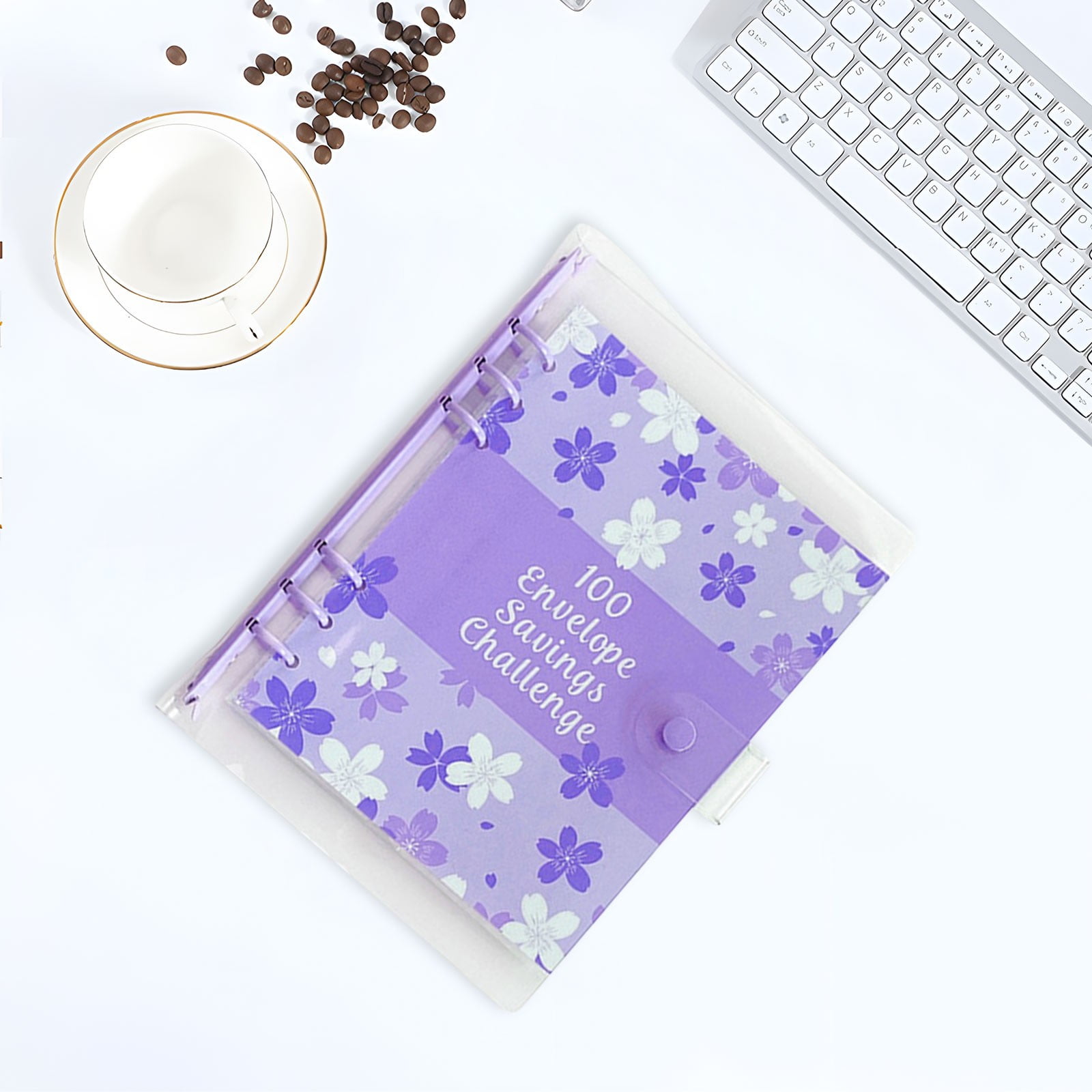 Dusknt Under $5 100 Day Money Saving Challenge, "100 Days Challenge! Loose Leaf Notebook 100 ...