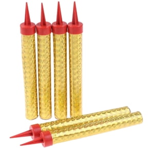 King Of Sparklers Pack Of 6 Gold Wrapping Sparkling Candles For Bottle ...