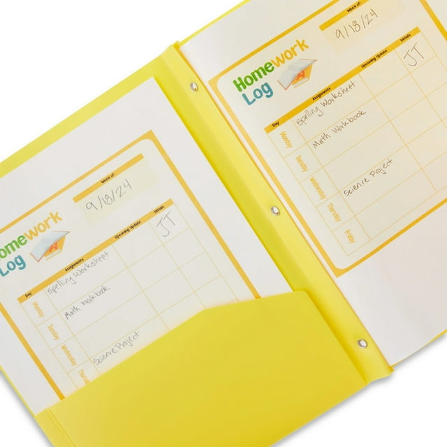 Dusknt Clearance! Collapse Folder, Plastic Folder Yellow Pen+Gear 3 ...