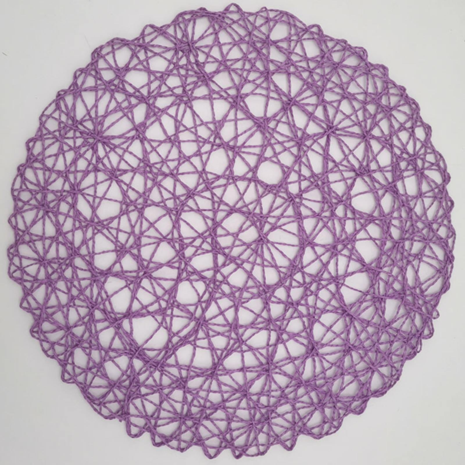 Dusknt Clearance! Kitchen Mat, 6-Piece Paper Rope Pad Hand-Woven ...