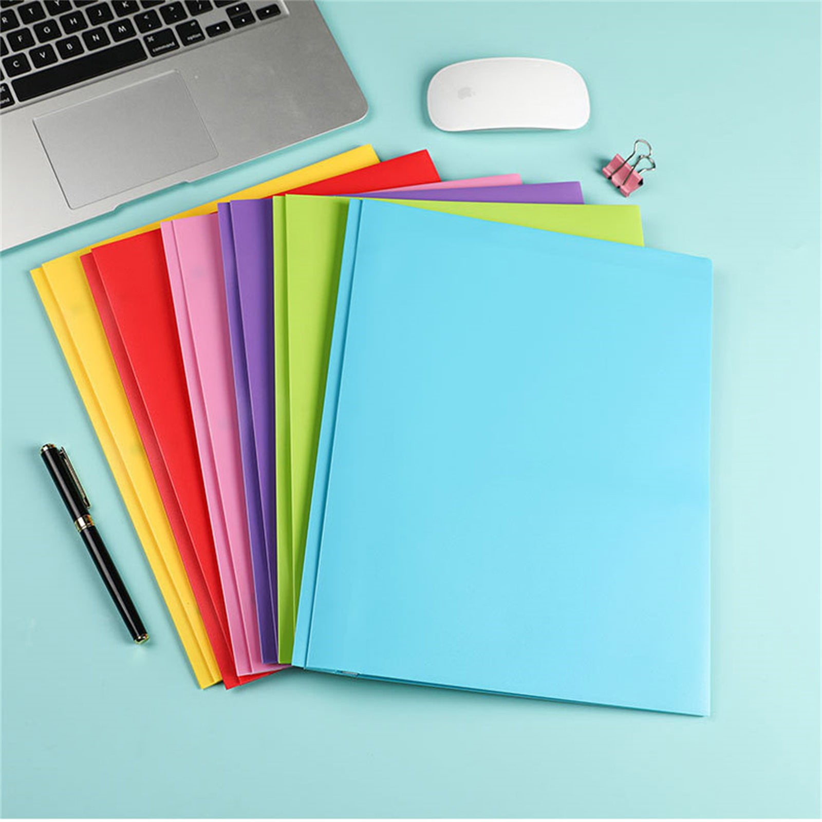 Dusknt Clearance! Office Cabinet, Pp Tadpole Folder Double Pocket ...