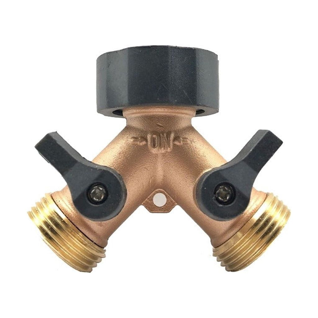 Dusknt Faucet Copper Three-Way Ball Valve Y Valve Us Standard, Home ...