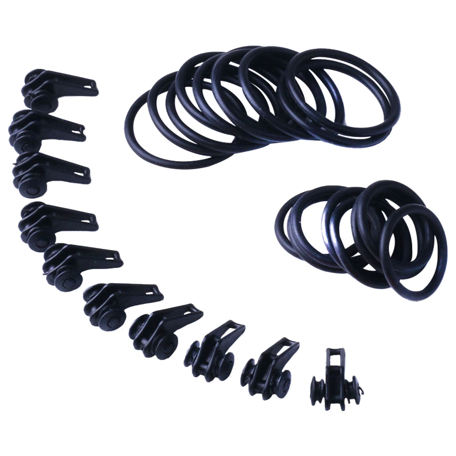 Dusknt Fishing Rod Hook Holder Fishing Lure Bait Keeper Under $5 10Pcs ...