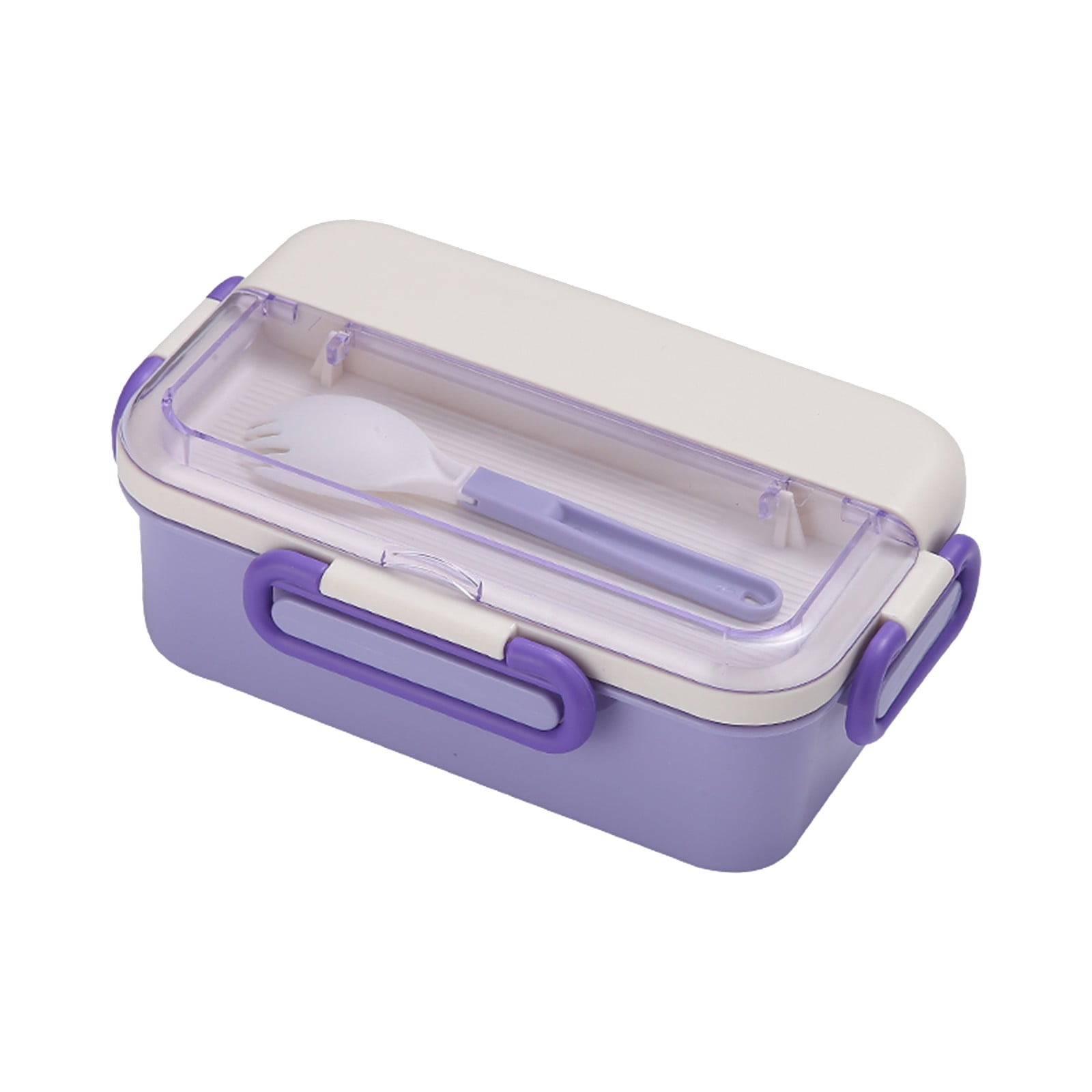 Dusknt Four-button plastic lunch box for students and office workers ...