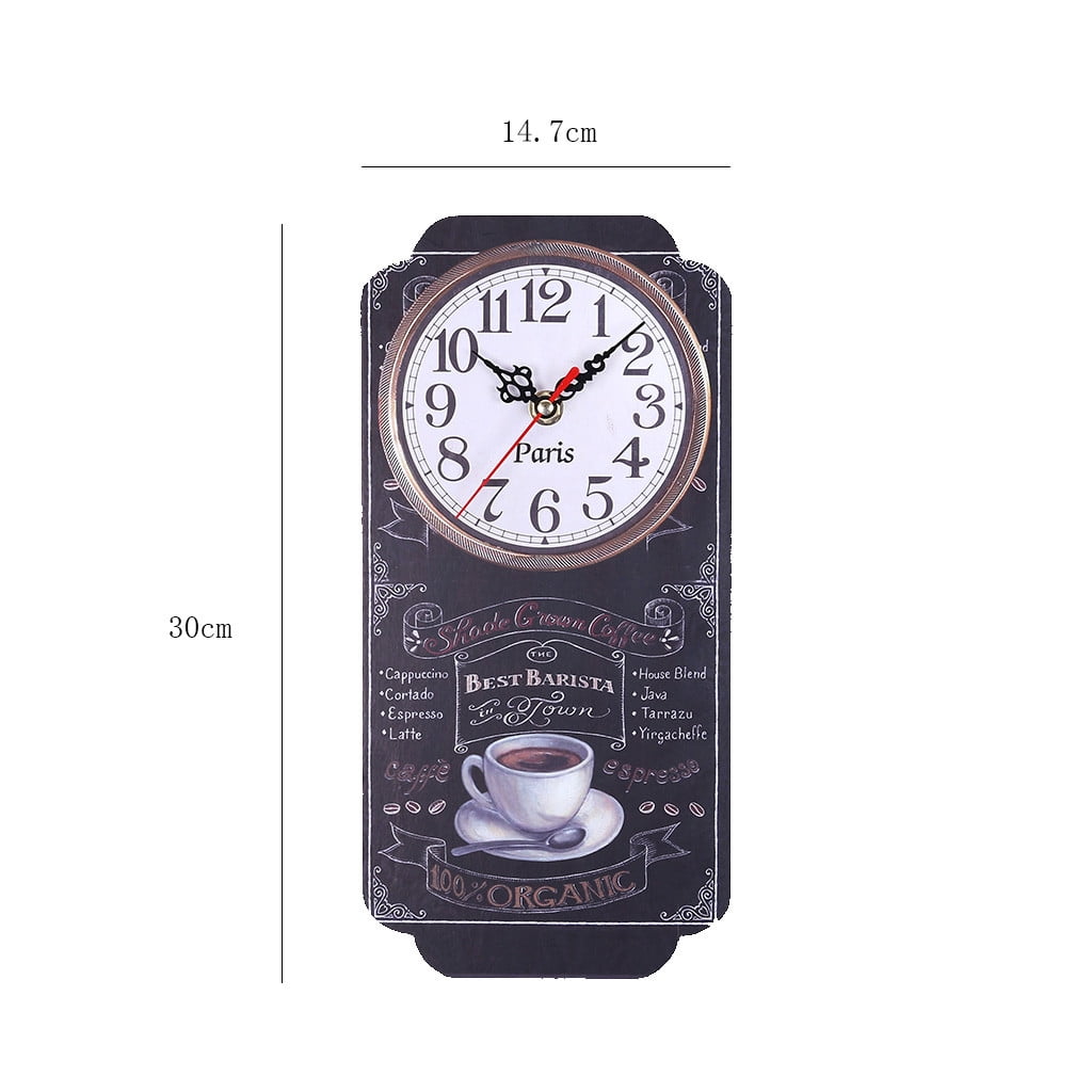 Dusknt Hot Sale Home Clock, Clock, Bz1166 European Retro Square Wall ...