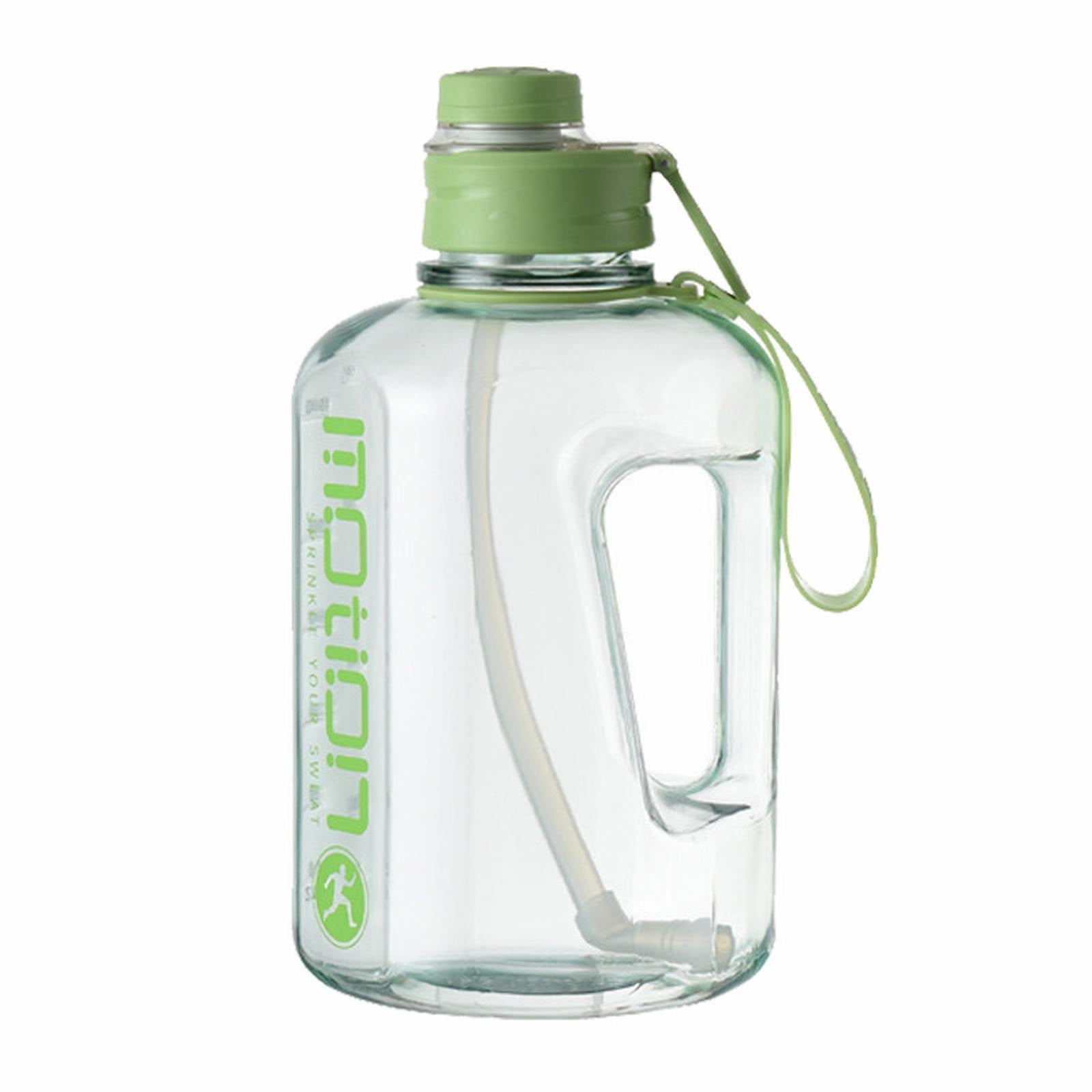 Dusknt Large Capacity Ton Barrel 1.6L Transparent Green, Glass&Bottle,1 ...