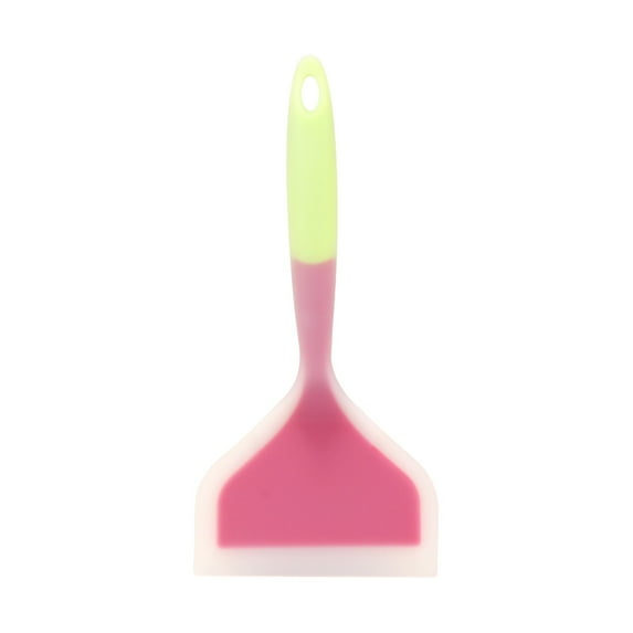 Dusknt Nonstick Heat Silicone Spatula Non Scratch Flexible Head for Pan ...