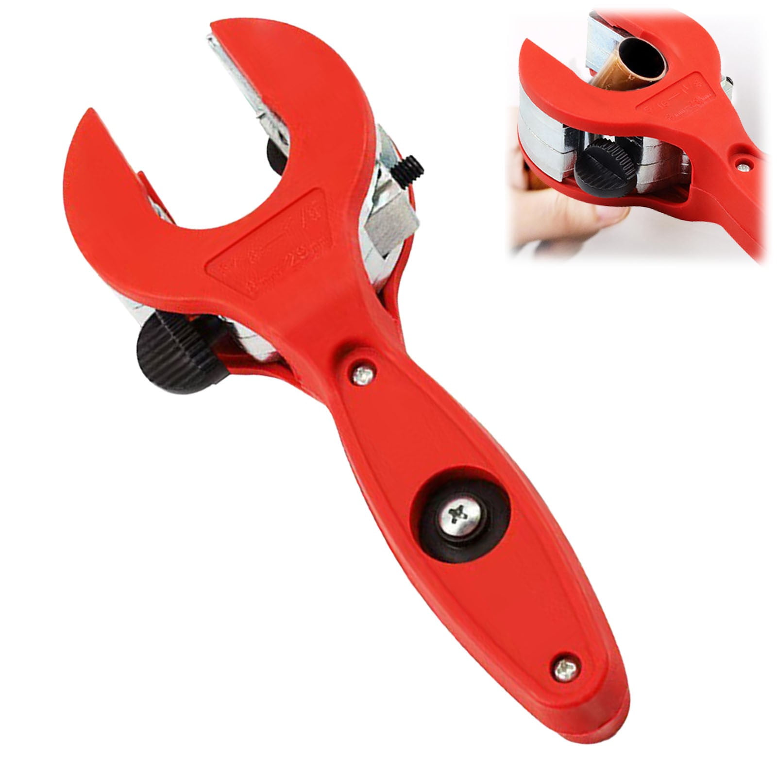 Dusknt Oil Pipe Cutting Machine, Pipe Cutter 2 in 1 Close One Hand Fast ...