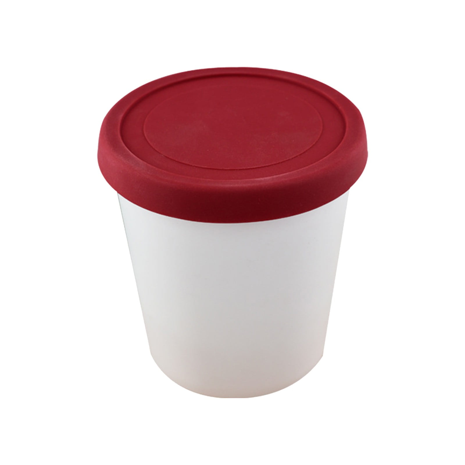 Dusknt Round Plastic Ice Cream Cup A, Food Storage,Round Plastic Ice ...