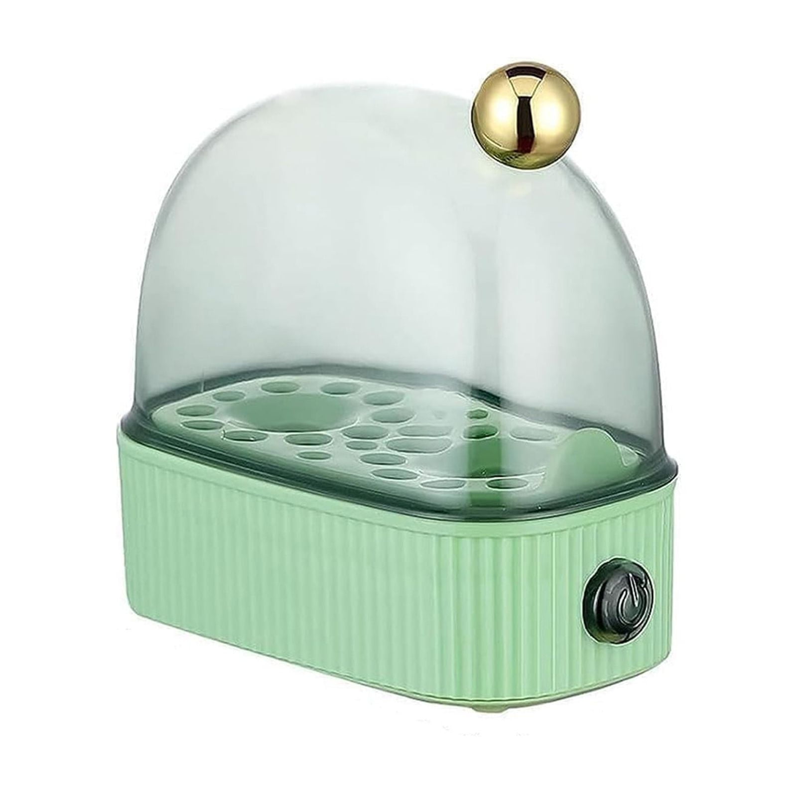 Dusknt Small Egg Boiler Multifunctional Egg Steamer Green, Egg,New Hard ...