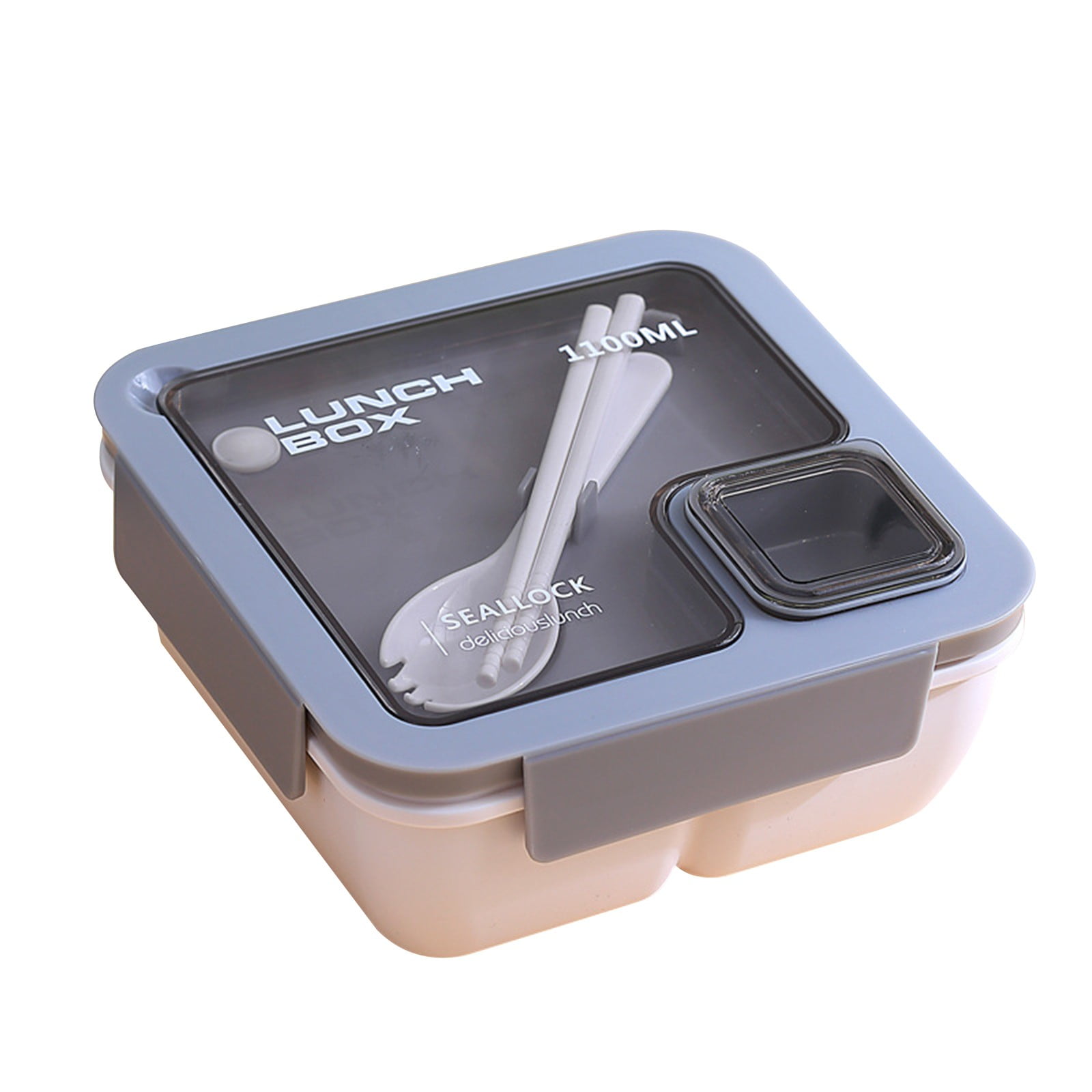 Dusknt Student Lunch Box Set (Hz5228 Square + Hy600A Oatmeal Cup ...