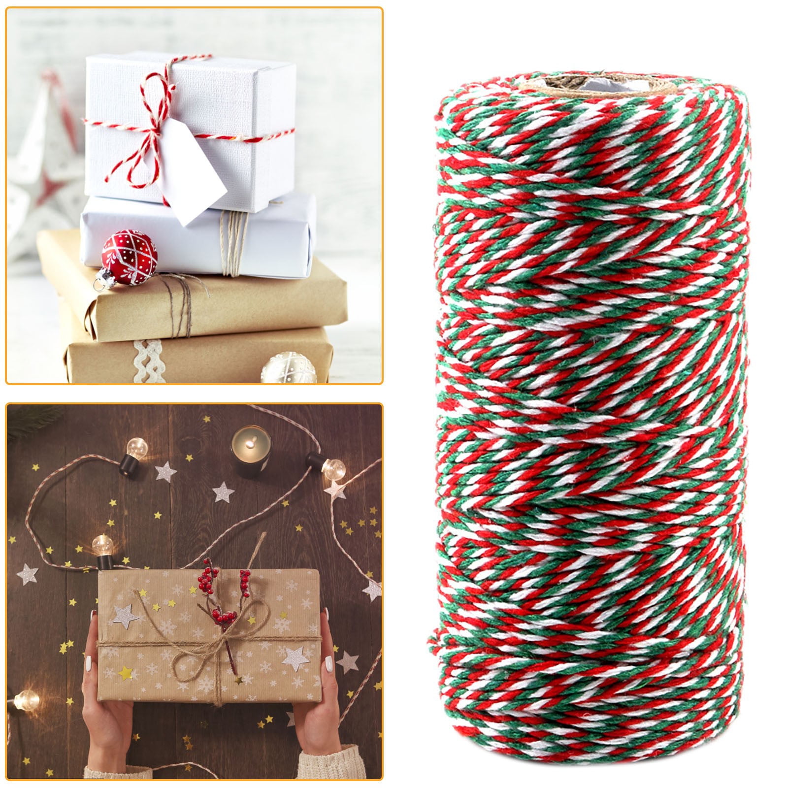 Dusknt Under $5 Multi-Color Twine Cotton, 100M Handmade Hemps Linen ...