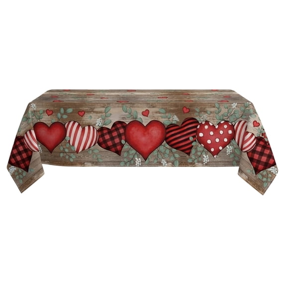 Dusknt Valentines Day Tablecloth 51 Inch Valentine'S Decorations for ...