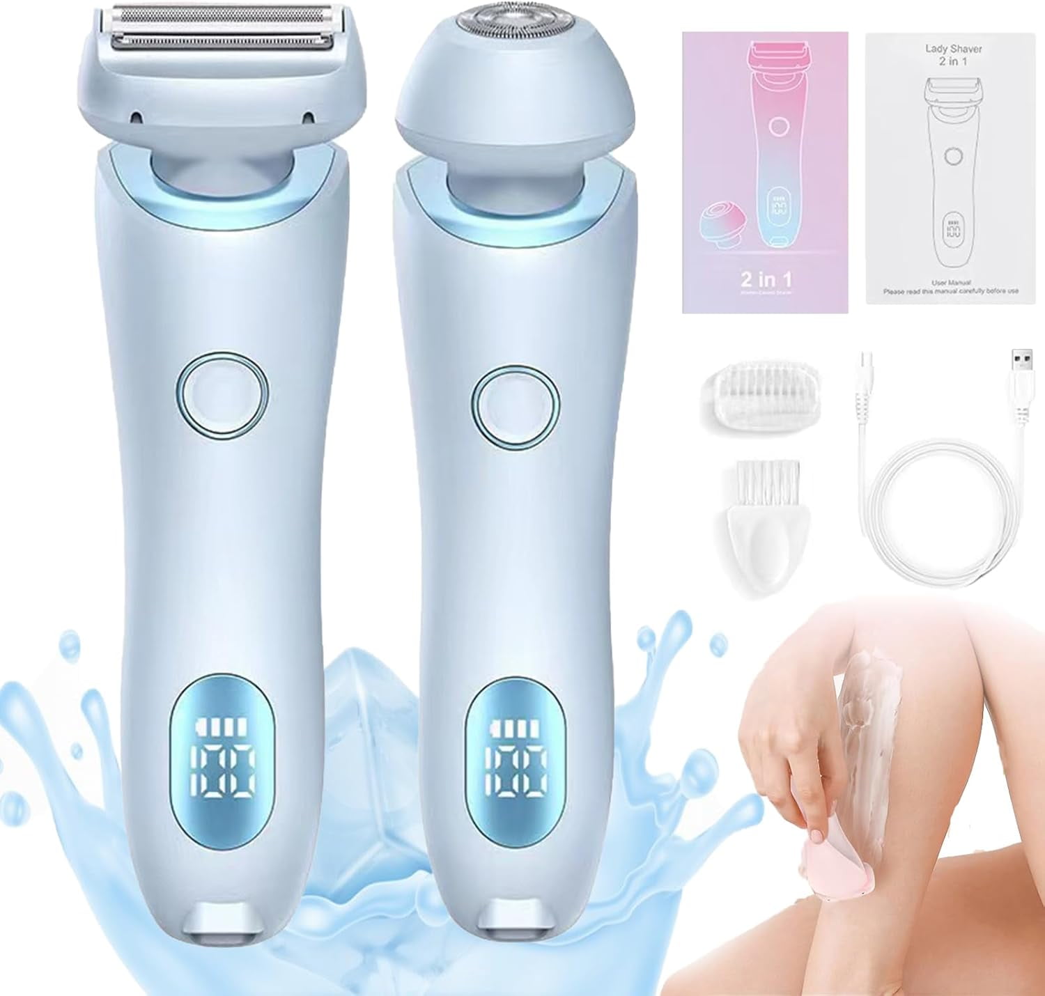 Duskofficial The Glide Pro 3.0 Razor, 2025 New 2 in 1 Portable Ladies ...