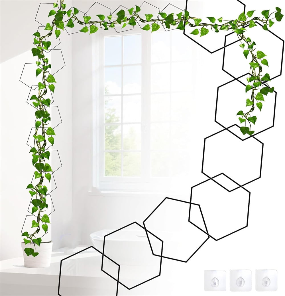 Duslogis 10 PCS Chain Trellis for Climbing Plants, Versatile Indoor ...