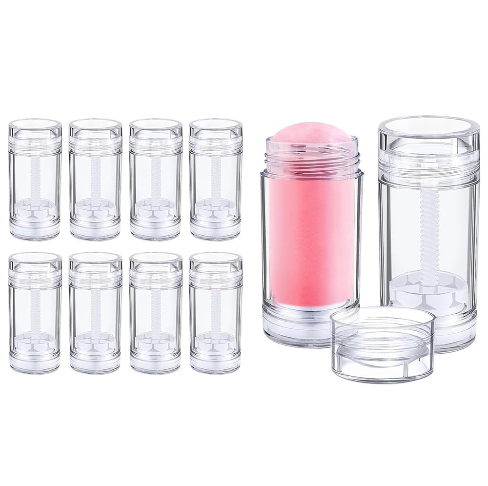 Duslogis 10 Pcs 30ml Empty Deodorant Containers Twist-up Filling Stick ...