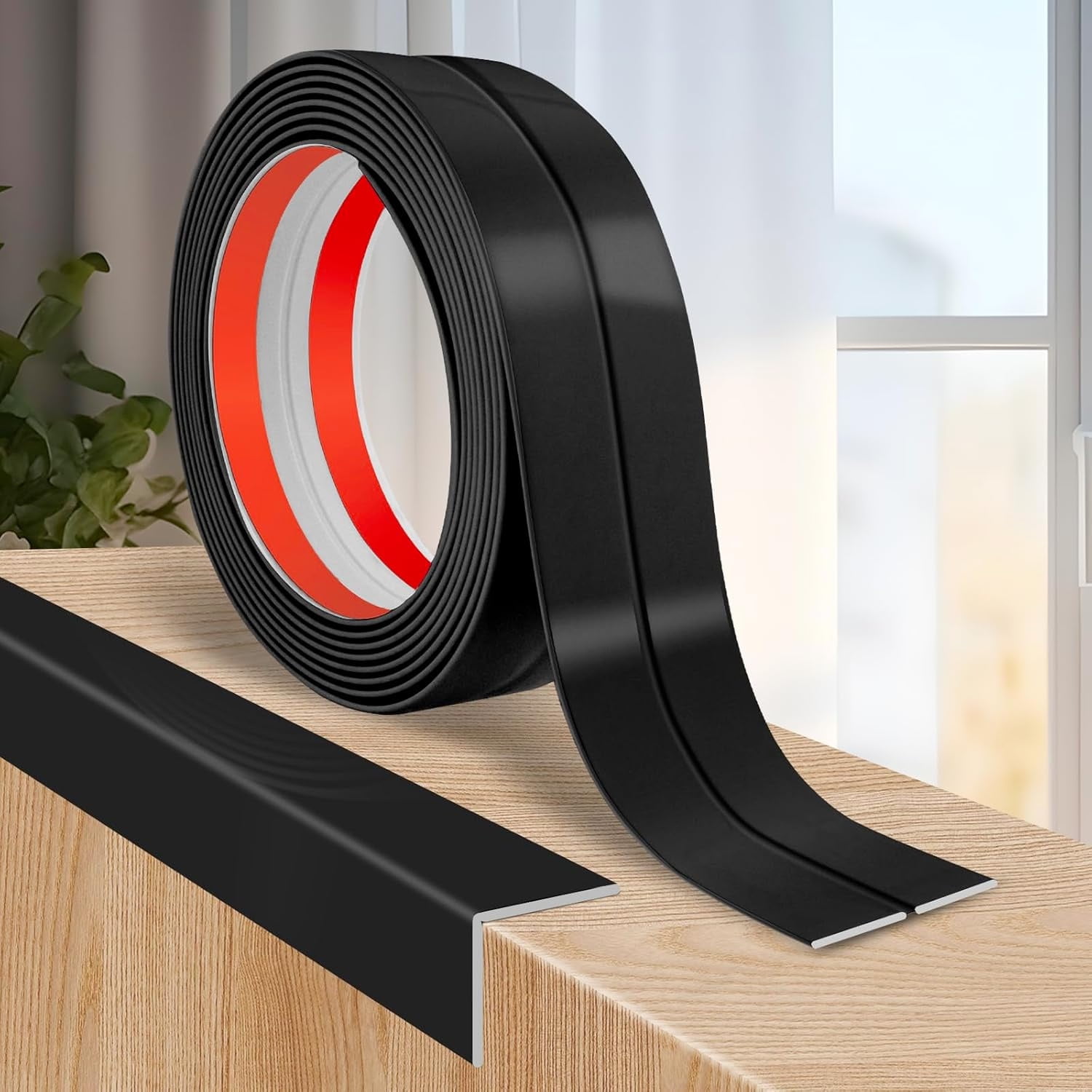 Duslogis 10Ft Peel and Paste Molding Trim, Flexible 0.79in Self ...