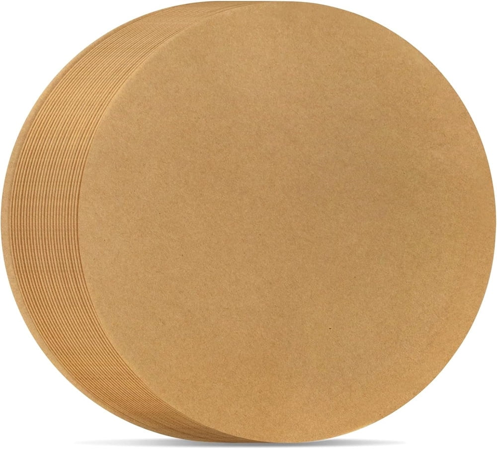 Artrylin 12 Inch Parchment Paper Rounds, 100PCS Unbleached Round ...