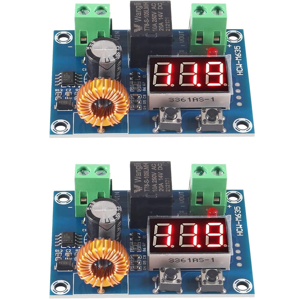 Duslogis 12V-36V DC Voltage Protection Module Digital Low Voltage ...