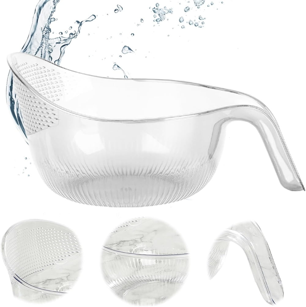 Duslogis 2-In-1 Rice Strainer, Rice Washer Beans Washer Strainers And ...