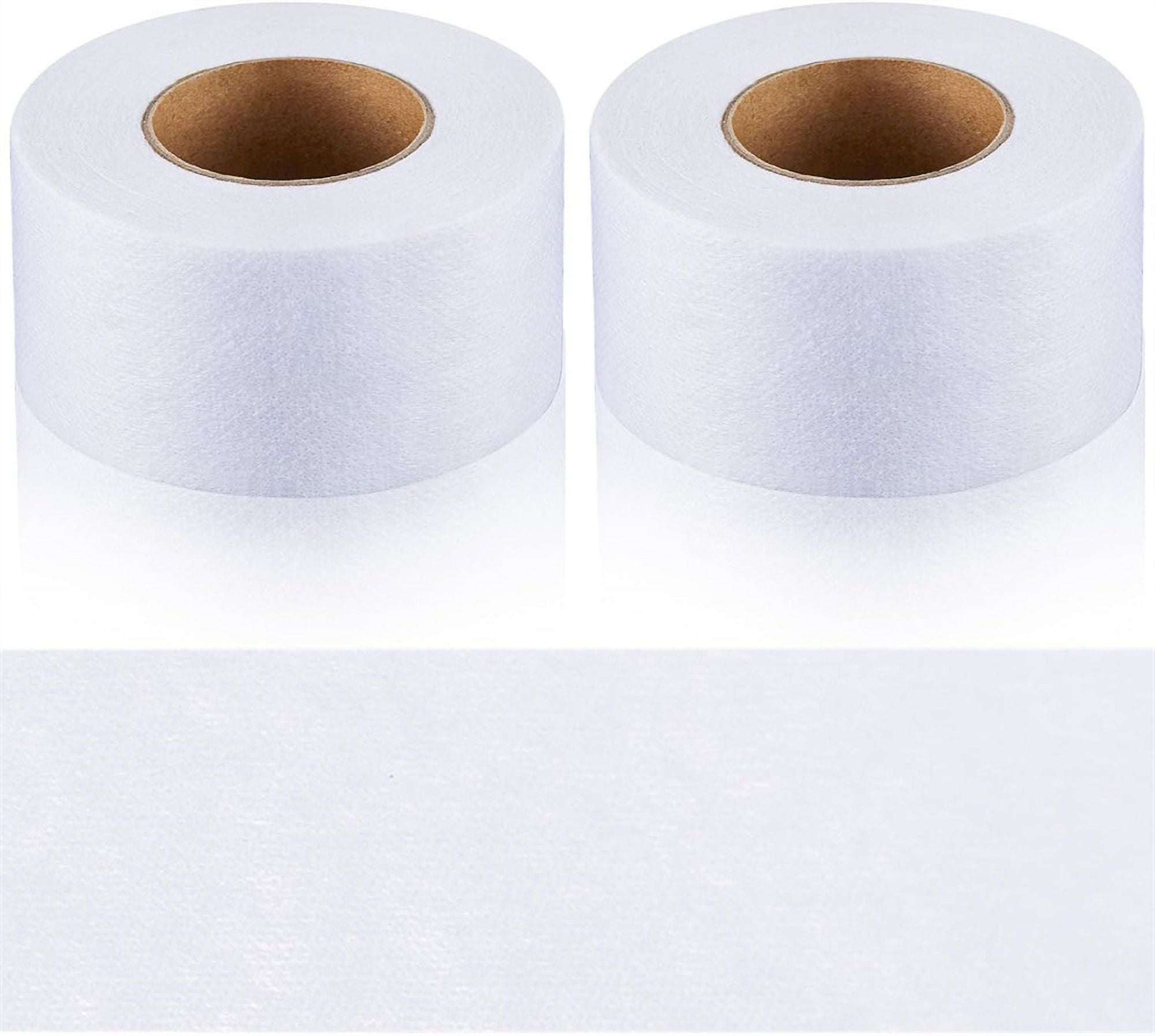 Duslogis 2 Rolls Fusible Batting Tape for Quilting, 2 Inch x 20Yards ...