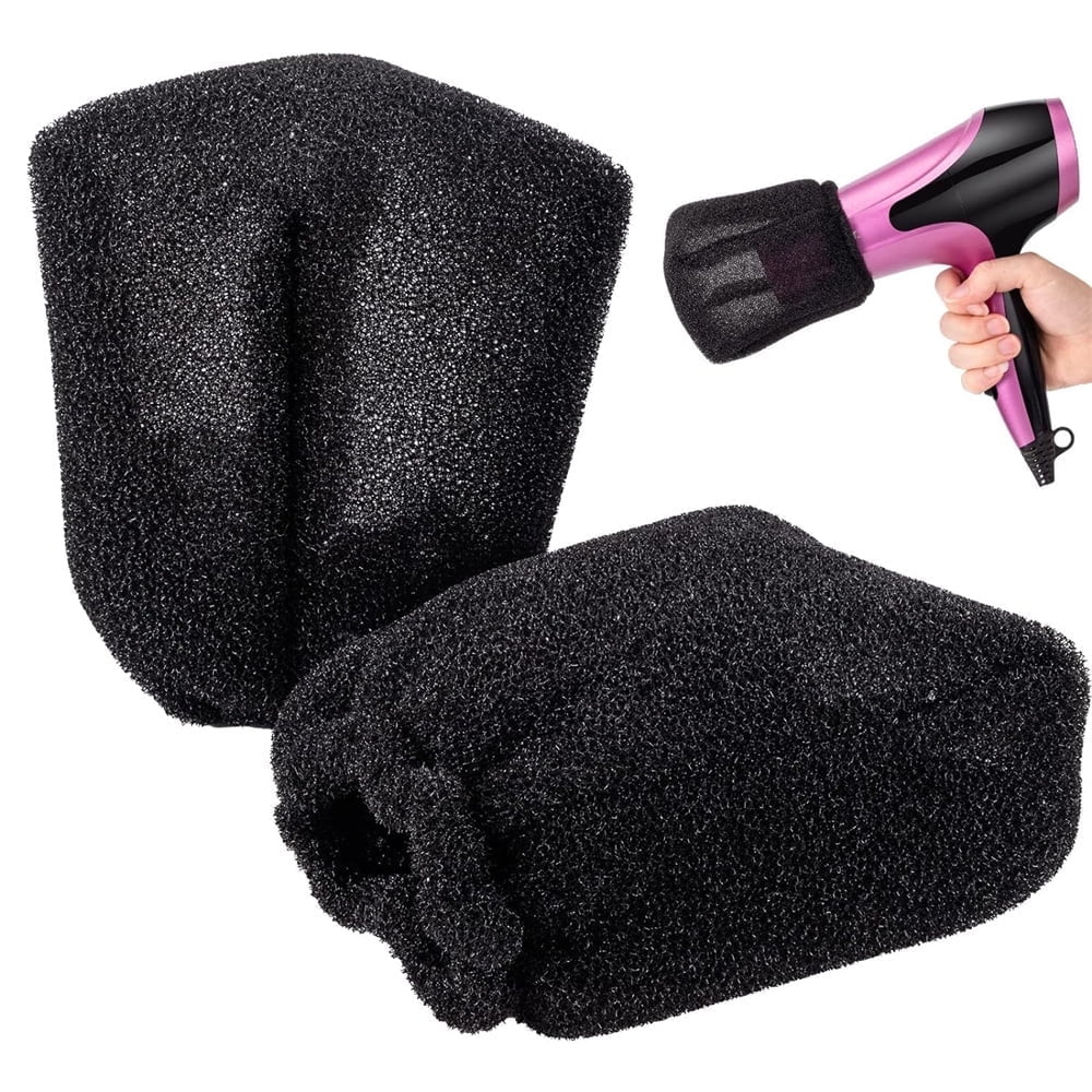 Duslogis 2PCS Hair Dryer Sock Diffuser Cover, Sponge Hair Dryer Cover ...