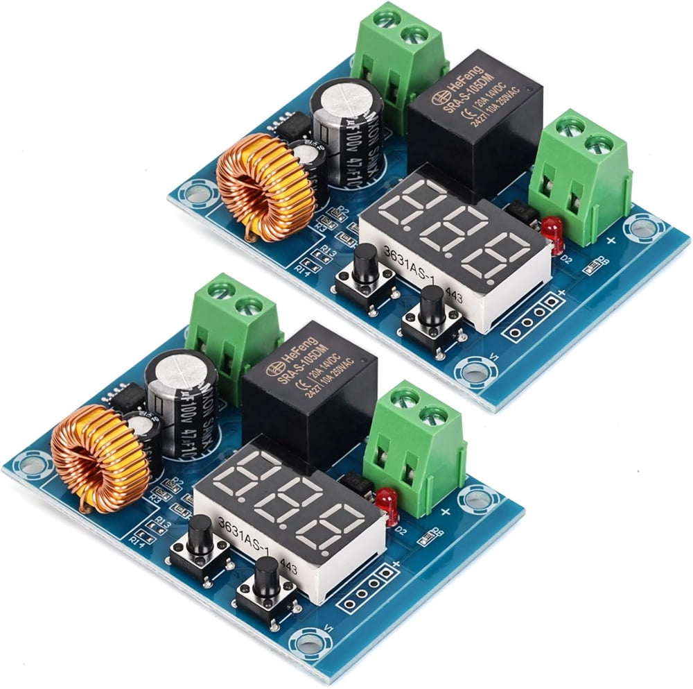 Duslogis 2Pcs DC Voltage Protection Digital Low Voltage Protector ...