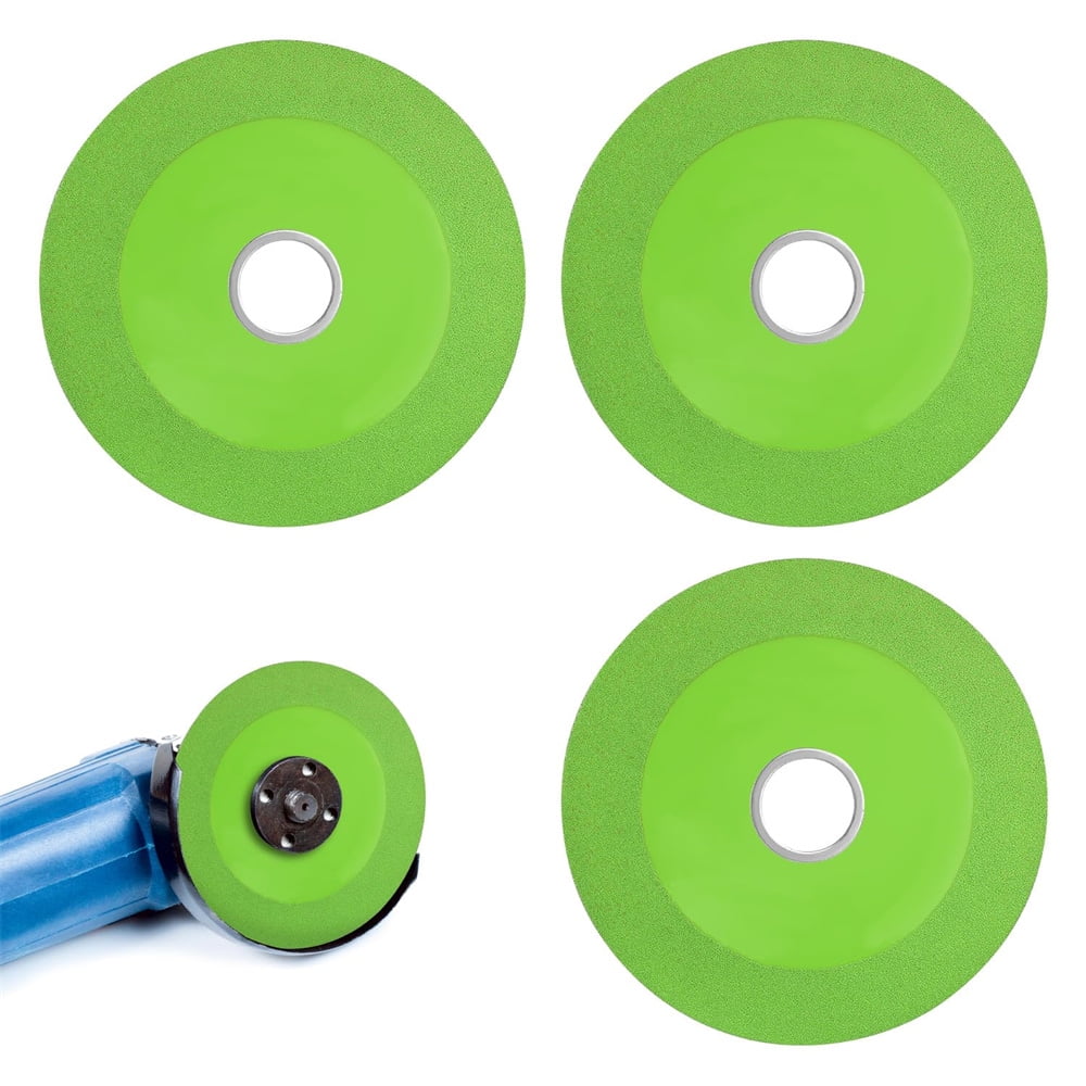 Duslogis 3 Pack Glass Cutting Disc for Angle Grinder, 4" X 0.78” Tile ...