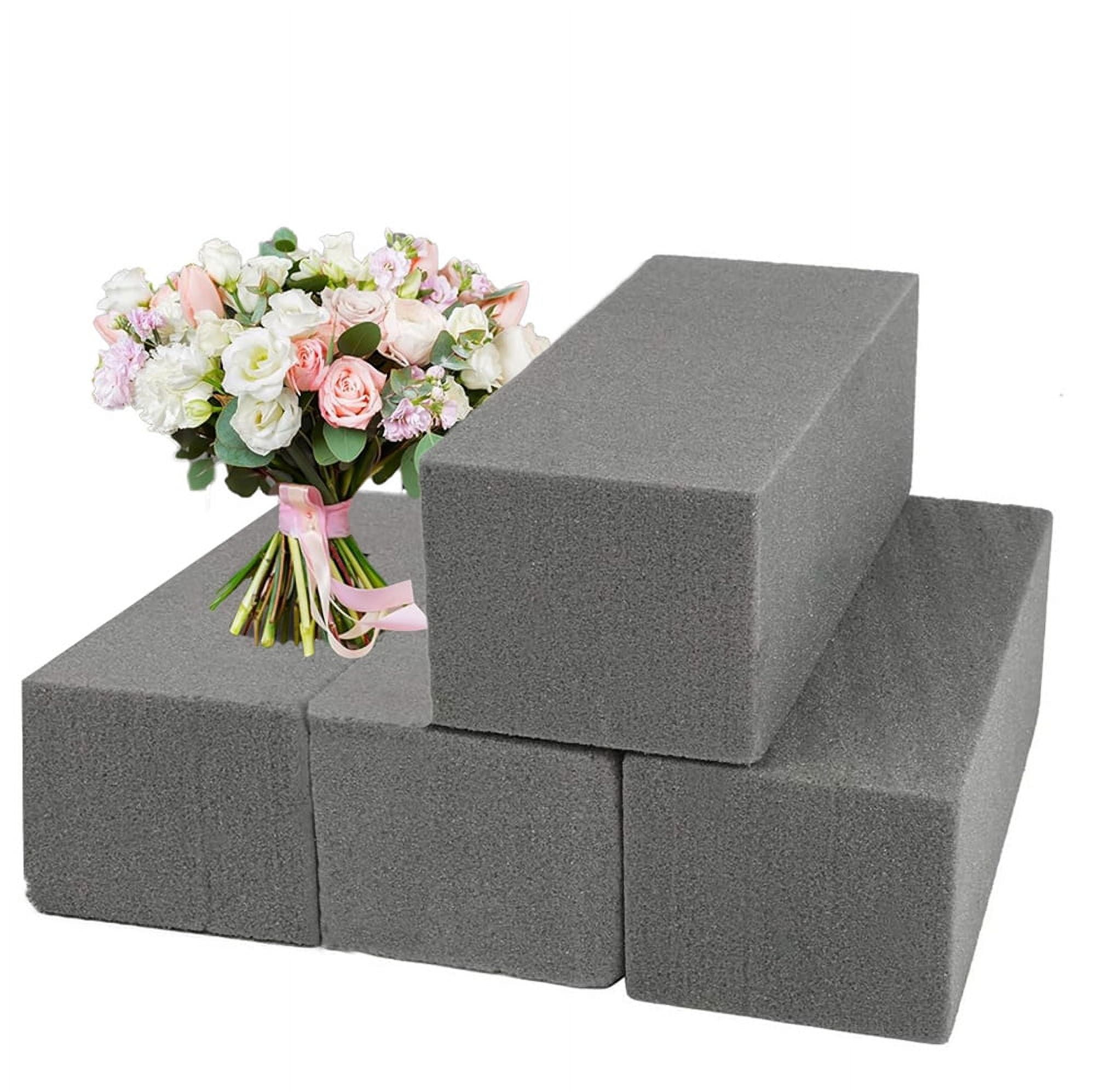 Duslogis 4 Pcs Floral Foam Blocks for Flower Arrangements, Dry Foam ...