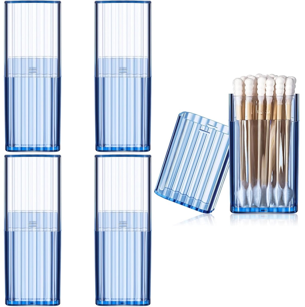 Duslogis 4 Pcs Plastic Portable Project Storage Case Creative Storage ...