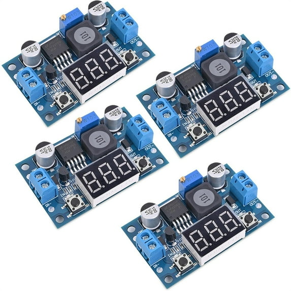 Duslogis 4pcs LM2596 Adjustable DC-DC Step Down Buck Power Convert ...