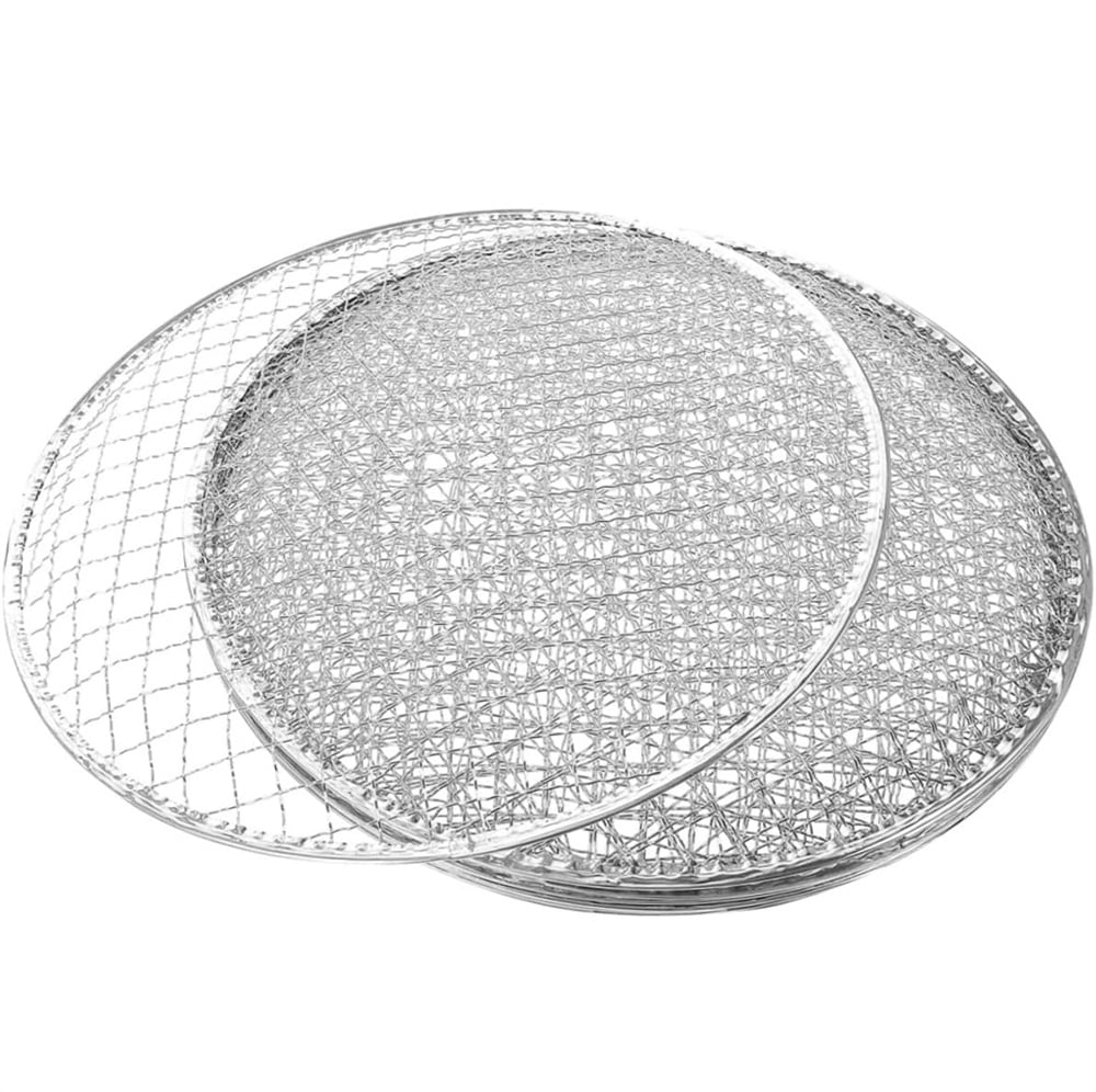 Duslogis 5 Pack Disposable Barbecue Grilling Grate 13 Inch Round BBQ ...